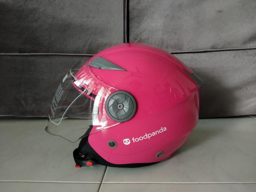 Foodpanda Helmet, Motorcycles, Motorcycle Accessories on Carousell
