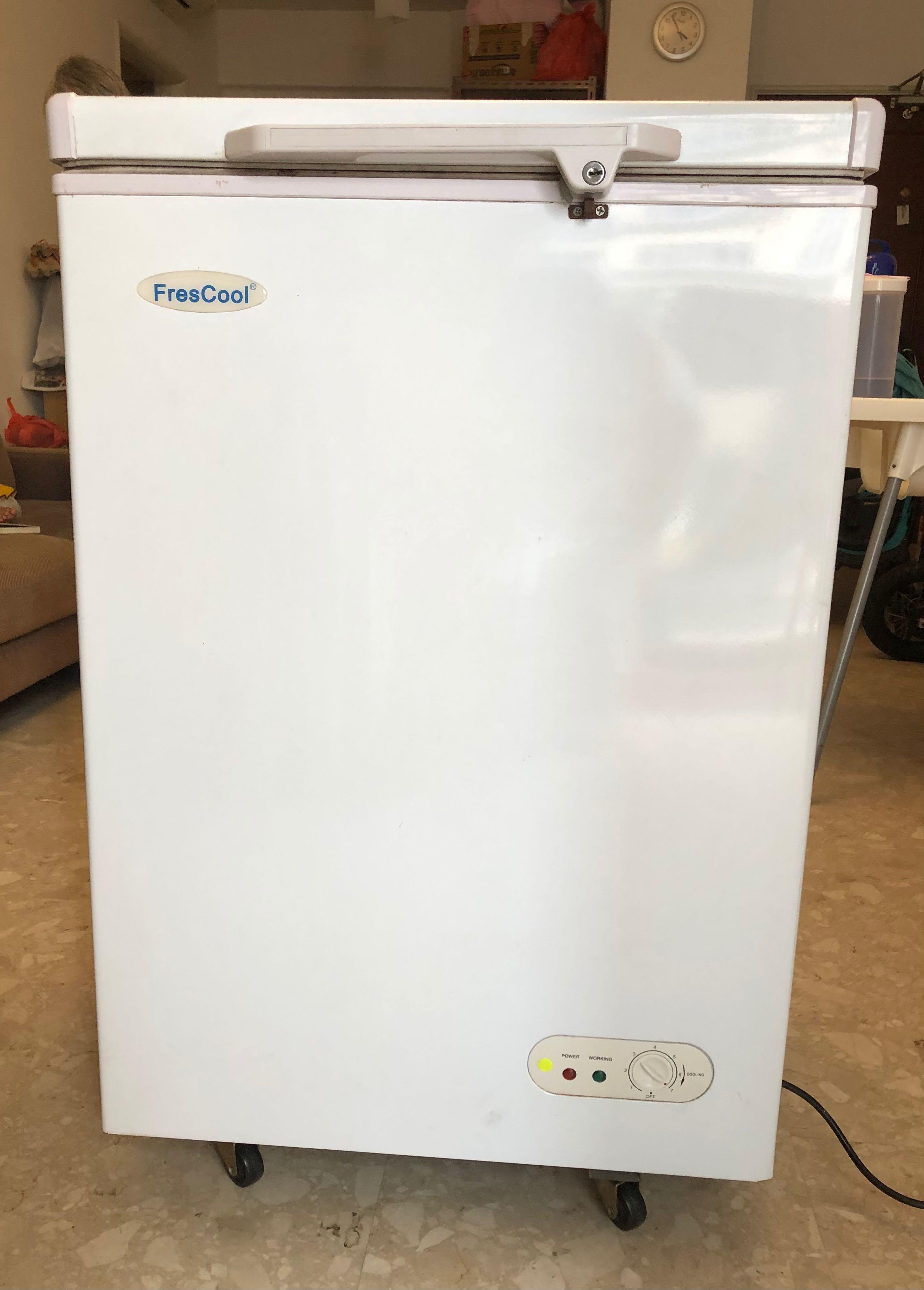 FresCool Chest freezer 108L in good condition, TV & Home Appliances ...