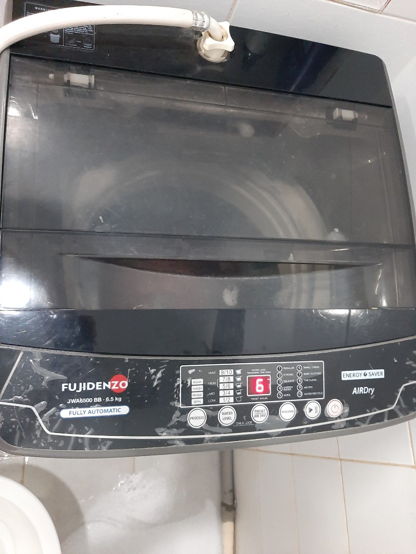 FUJIDENZO Automatic Washing Machine 6.5 kg, Furniture & Home Living ...