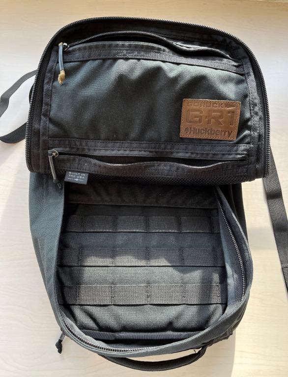 Goruck x Huckberry Slick GR1 Black 21L 1000D, Men's Fashion, Bags ...