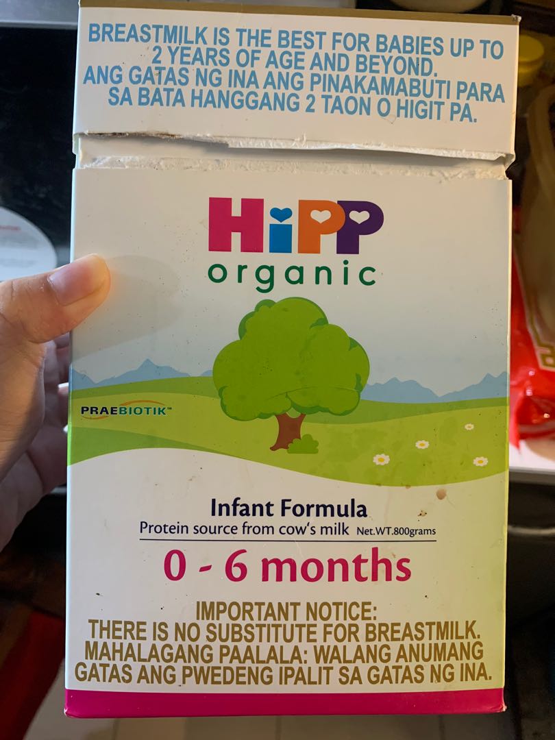 HIPP Organic Infant Formula Milk 0-6 months, Babies & Kids, Nursing ...