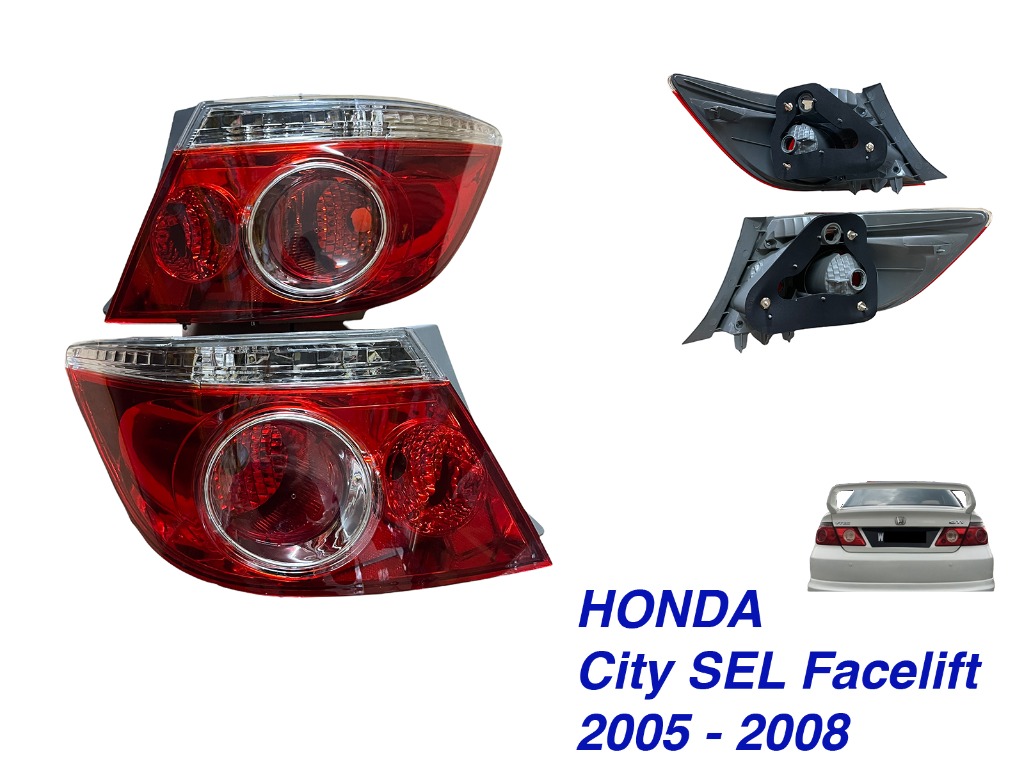 Honda City SEL Facelift 2005-2008 GD6 GD8 Rear Tail Lamp Tail Light ...