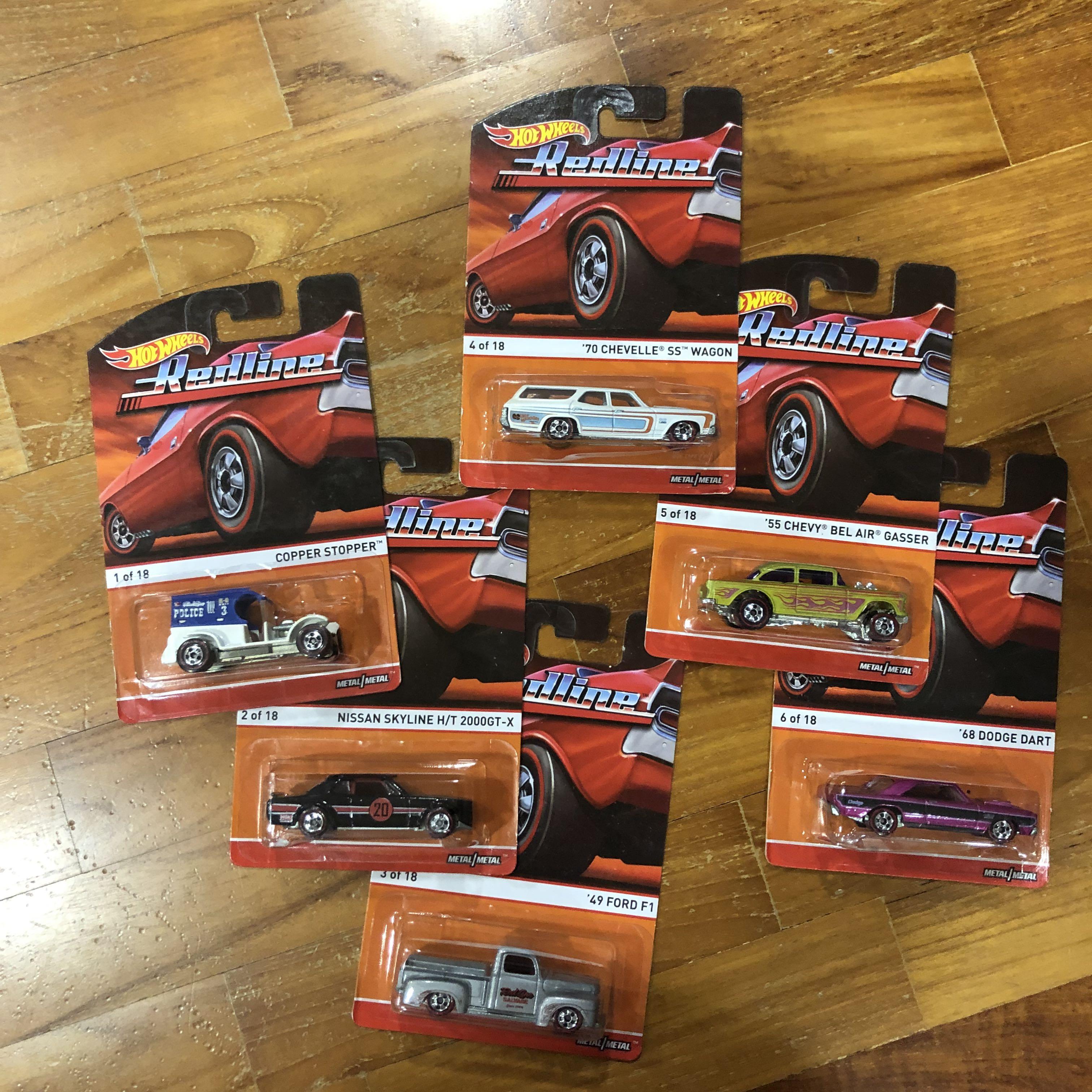Hot Wheels Heritage Redline Selection, Hobbies & Toys, Toys & Games on ...
