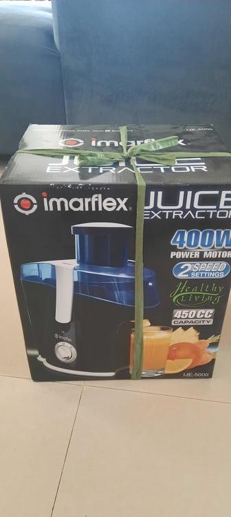 Imarflex Juice Extractor IJE-5000, TV & Home Appliances, Kitchen ...