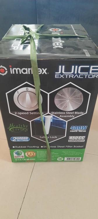 Imarflex Juice Extractor IJE-5000, TV & Home Appliances, Kitchen ...