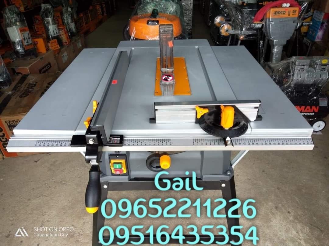 INGCO 1500W Table Saw Set - TS15007, Commercial & Industrial ...