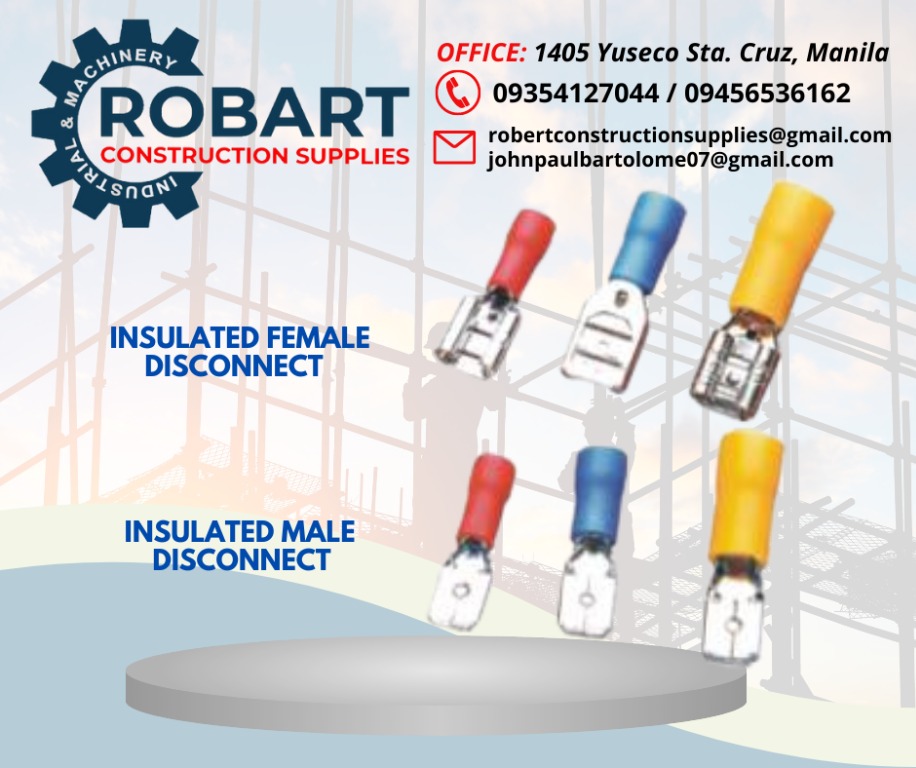 INSULATED FEMALE & MALE DISCONNECT, Commercial & Industrial ...