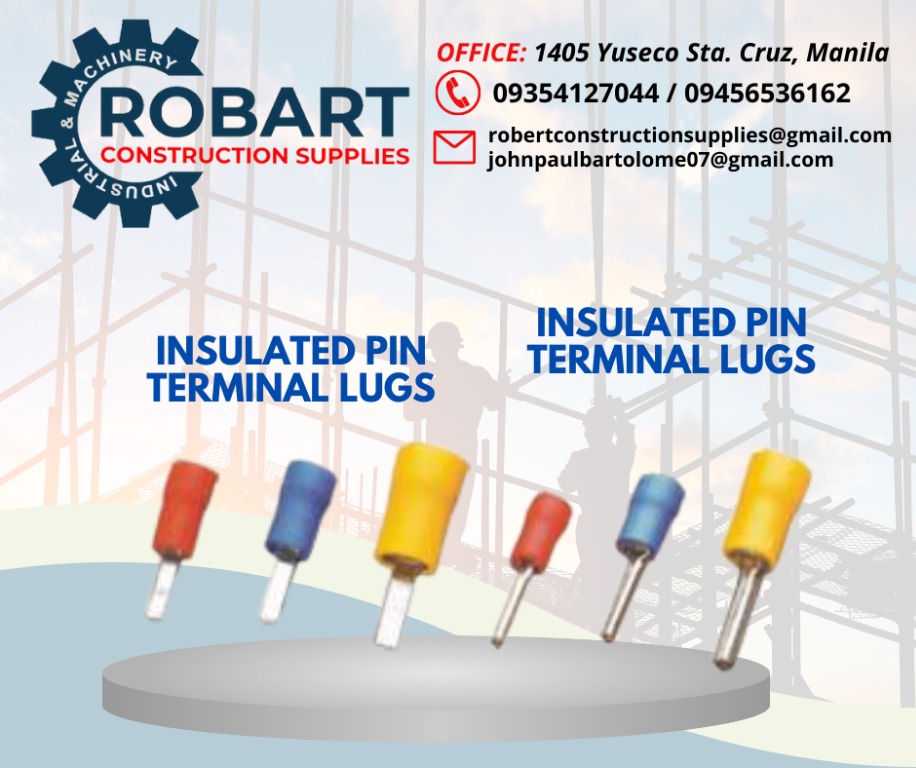 INSULATED PIN / FLAT TERMINAL LUGS, Commercial & Industrial ...