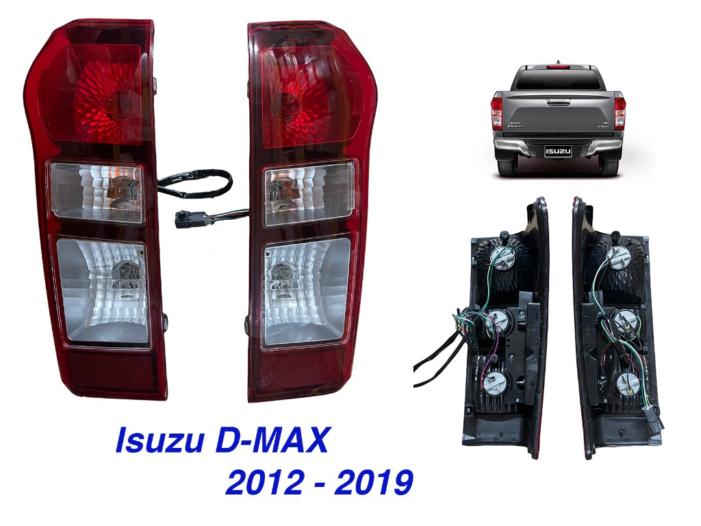 Isuzu D-max / Dmax 2012 - 2019 Tail Lamp Lights Light Taillight Lampu ...