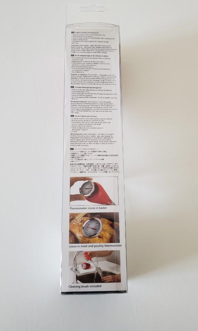 [JosephJoseph] ThermoBaste, 3-piece roasting and basting set, 傢俬＆家居, 廚具 ...