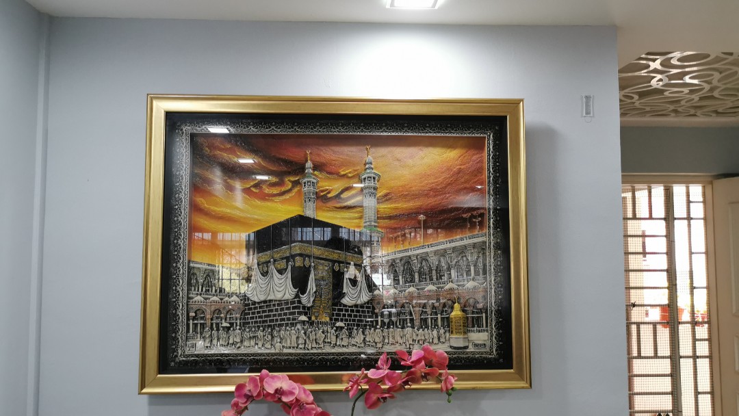 Kaabah frame, Furniture & Home Living, Home Decor, Frames & Pictures on ...