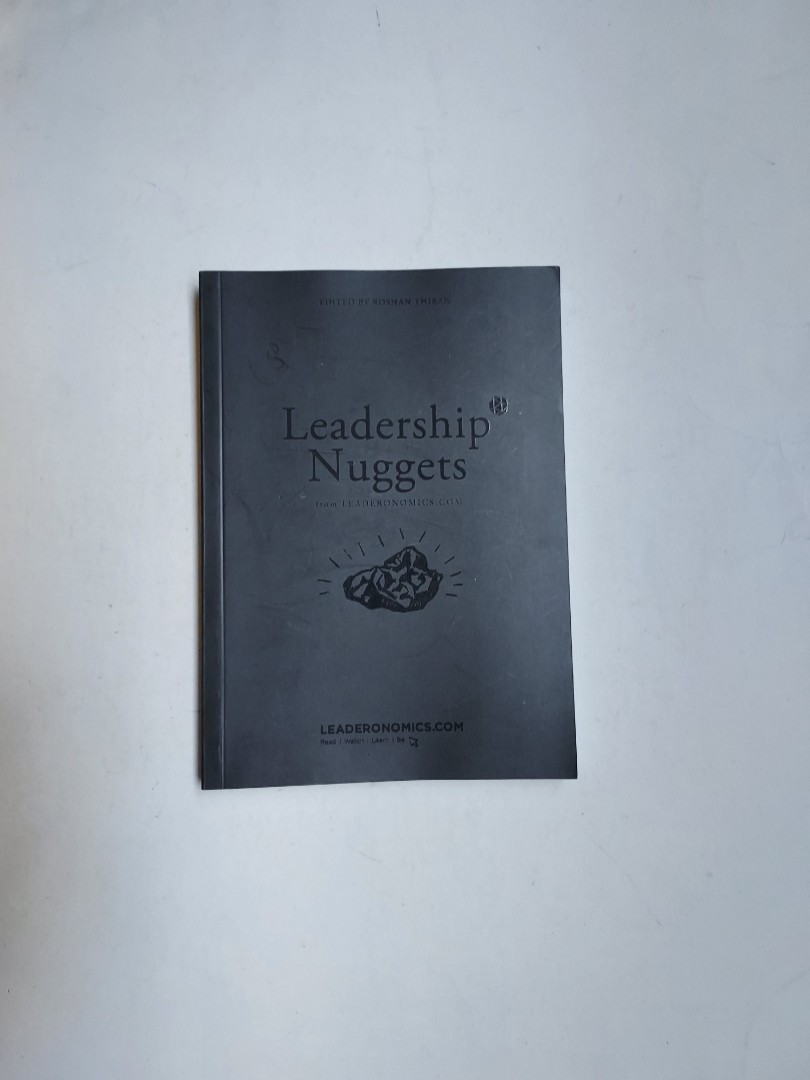 LEADERSHIP NUGGETS, Hobbies & Toys, Books & Magazines, Fiction & Non ...