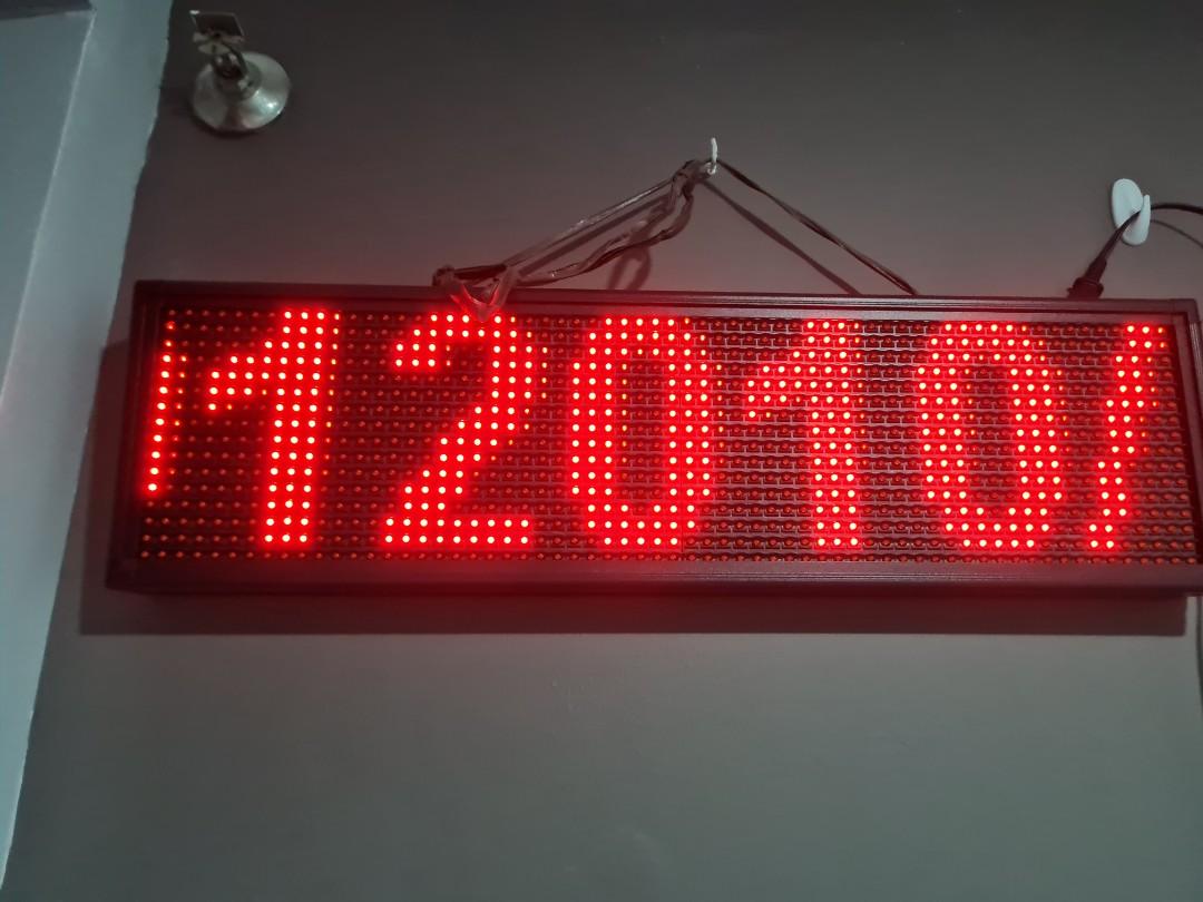 LED signage, Computers & Tech, Parts & Accessories, Software on Carousell