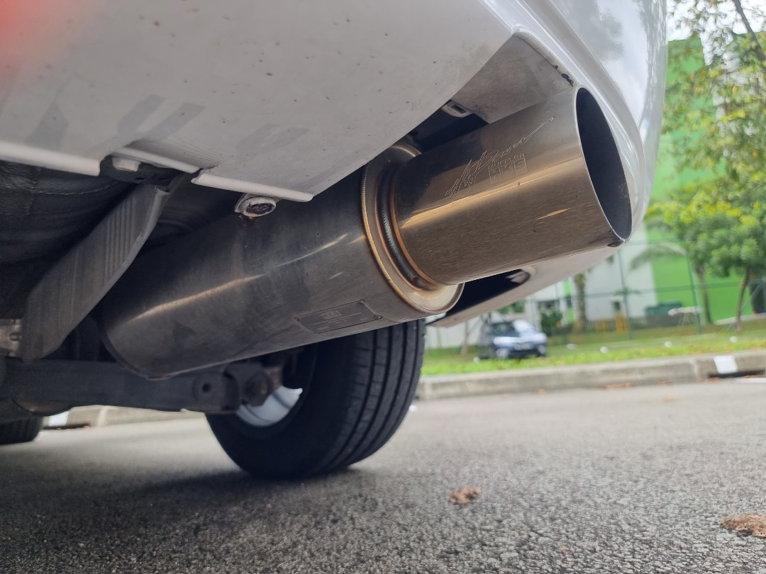 Legal HKS Honda Civic FD1 Exhaust Muffler, Car Accessories, Accessories ...