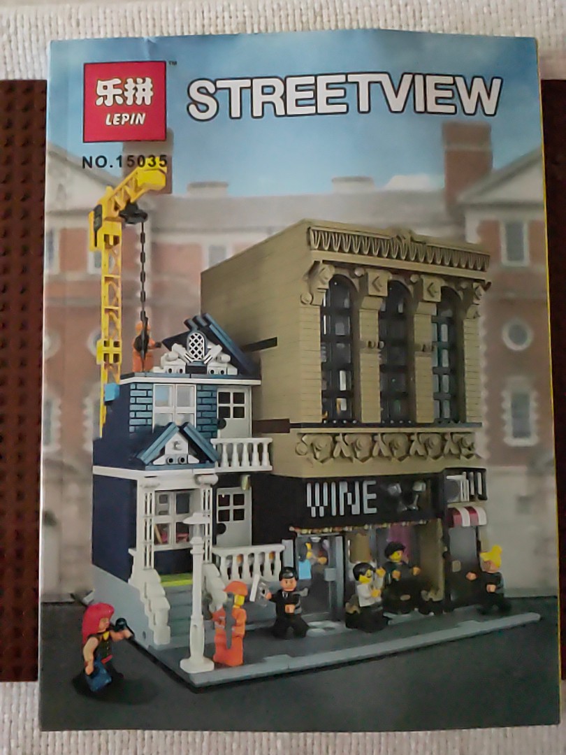 Lego Compatible Wine Store Set, Hobbies & Toys, Toys & Games on Carousell