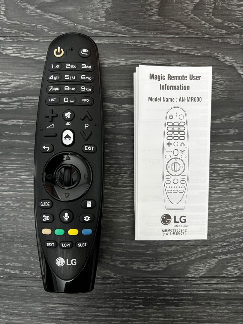 LG Universal Magic Remote (Model AN-MR600), TV & Home Appliances, TV ...