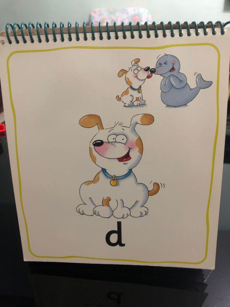 Little Flipper Table top Alphabet Chart, Hobbies & Toys, Books ...