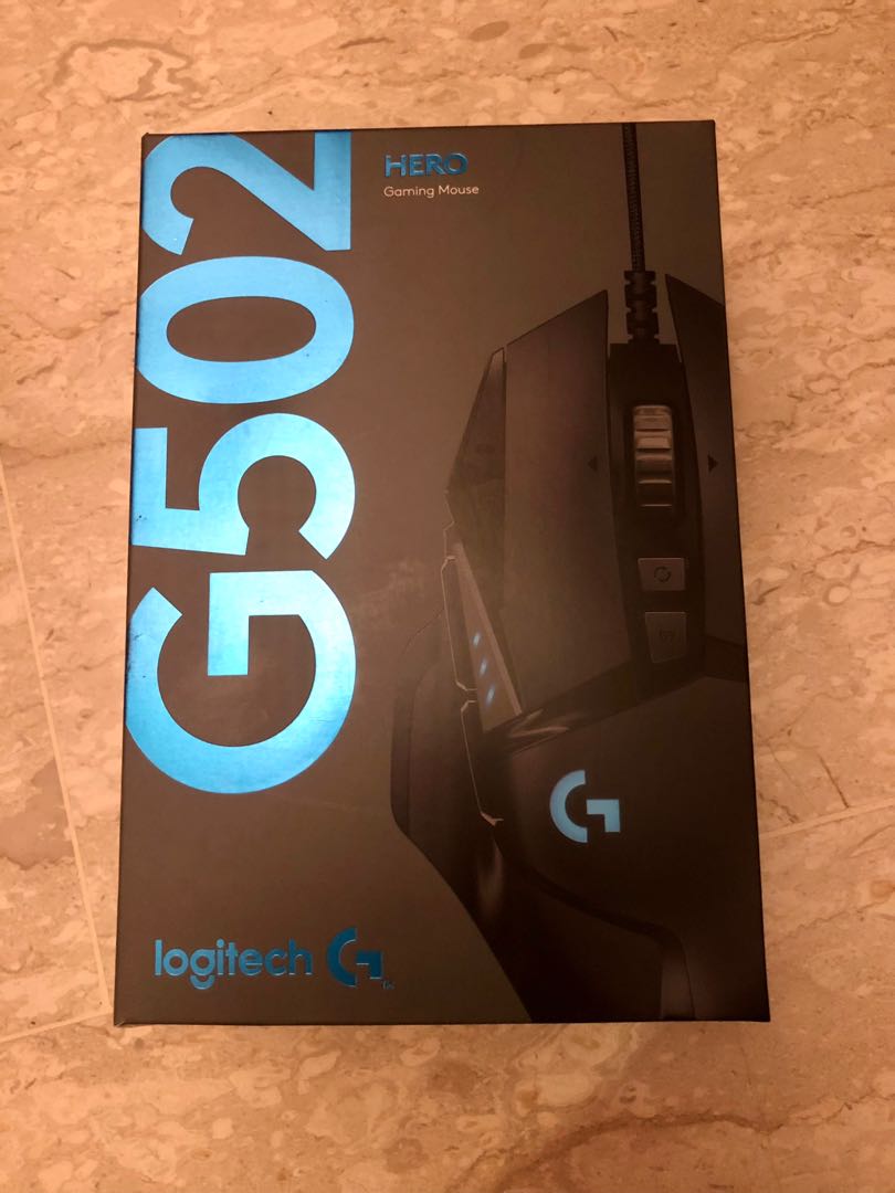 Logitech G502 gaming mouse hero laptop computer peripheral dpi, Computers & Tech, Parts ...