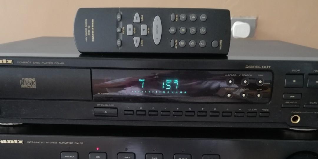 Marantz CD 48 classic CD player Very Good Cond with Remote Control 220v ...