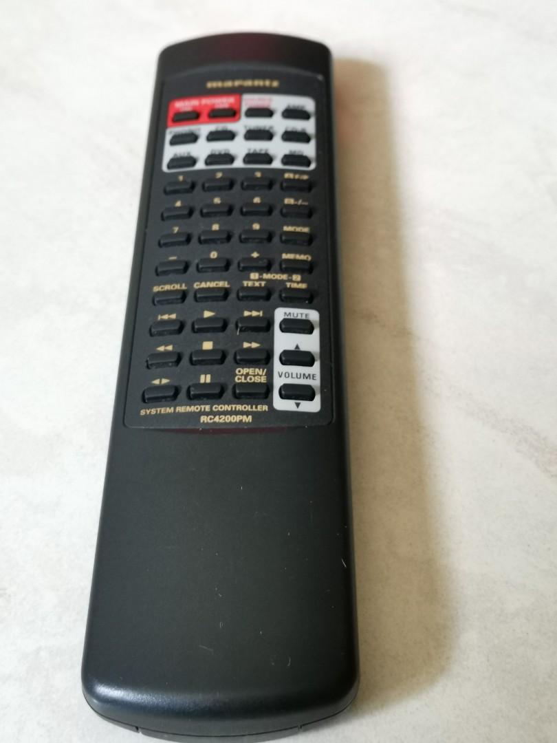 Marantz remote control for amplifier& CD PLAYER, Audio, Soundbars ...