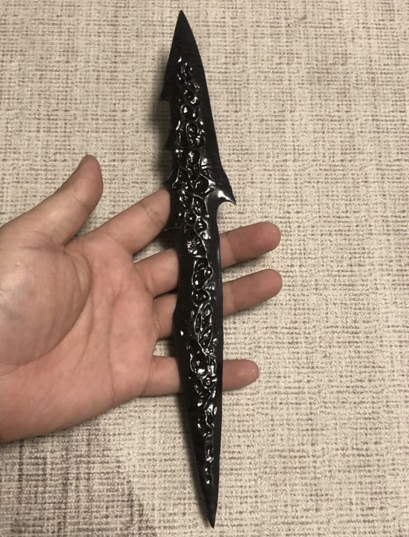 MARVEL VENOM HOT TOYS 1/6 SCALE MMS590 VENOM RIOT SYMBIOTE SWORD WEAPON ...