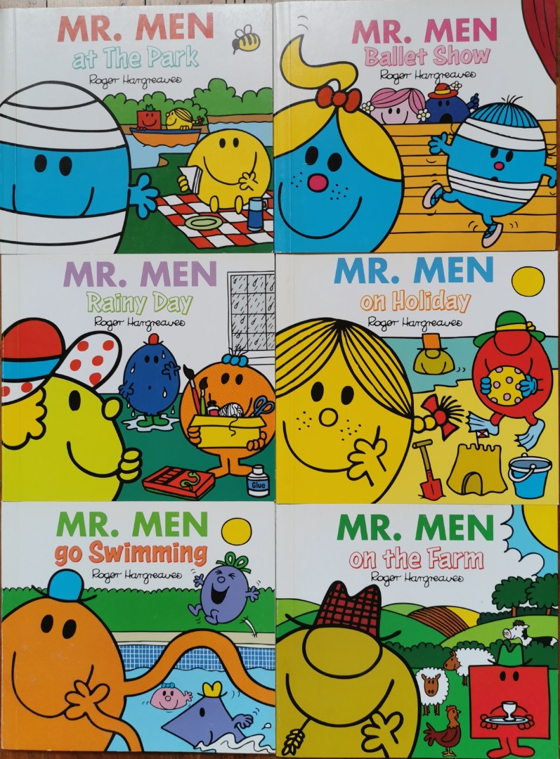 Mcdonald Mr Men happy meal books, Hobbies & Toys, Books & Magazines ...