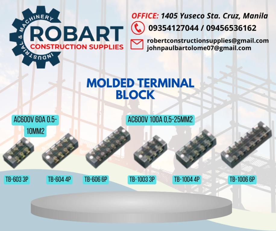 Molded Terminal Block, Commercial & Industrial, Construction Tools ...