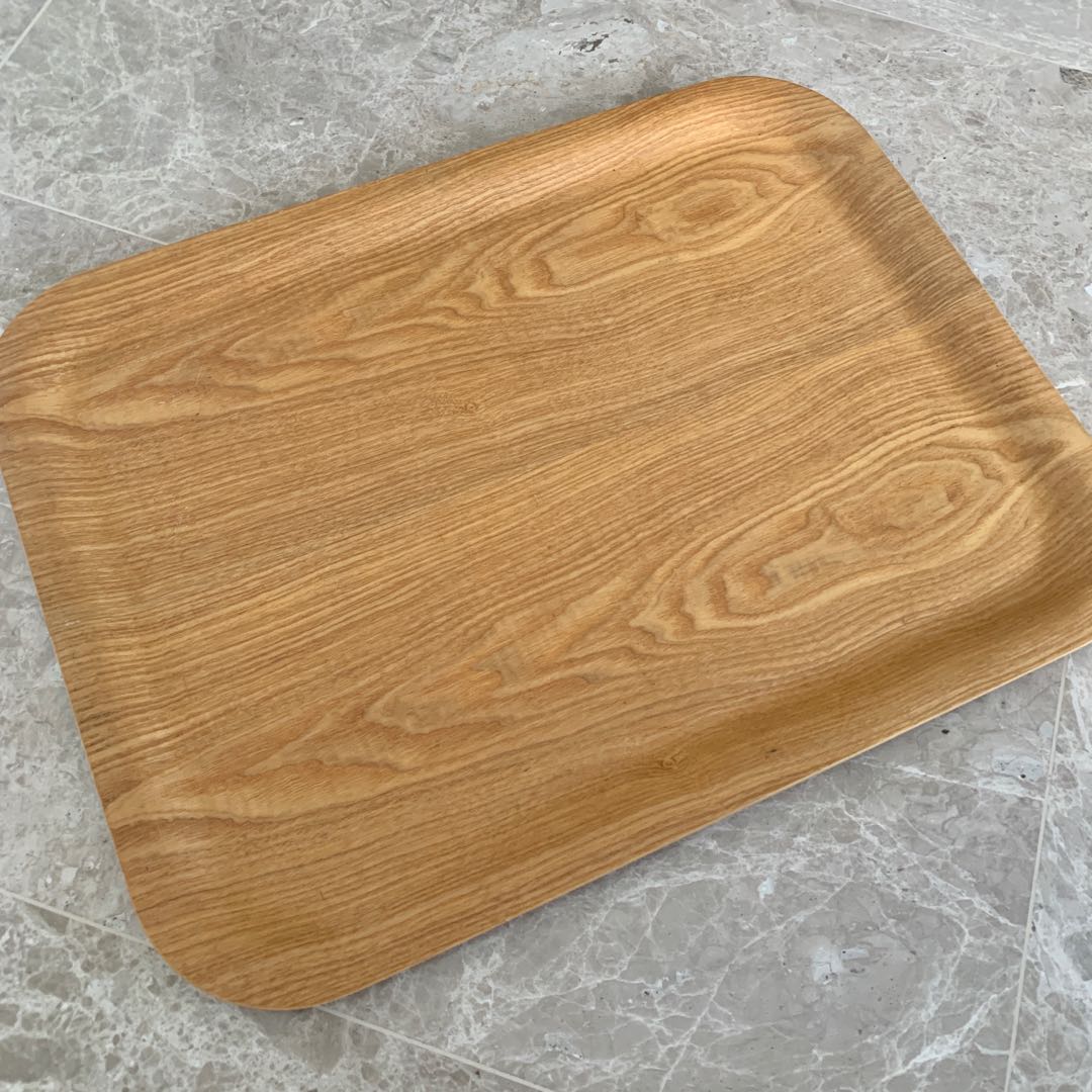 Muji wooden serving tray, Furniture & Home Living, Kitchenware ...
