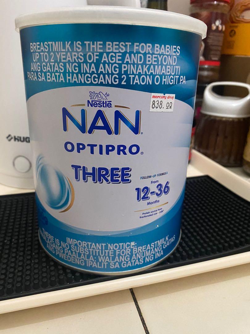 Nan Formula Milk (Opened), Babies & Kids, Nursing & Feeding, Weaning ...