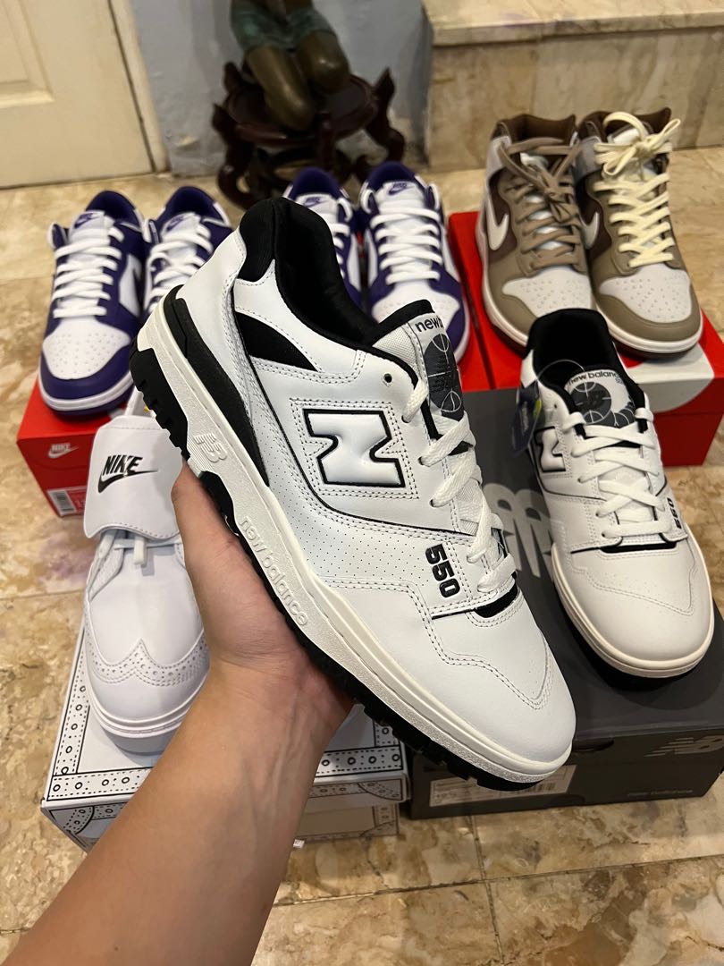 NB 550 PANDA, Men's Fashion, Footwear, Sneakers on Carousell