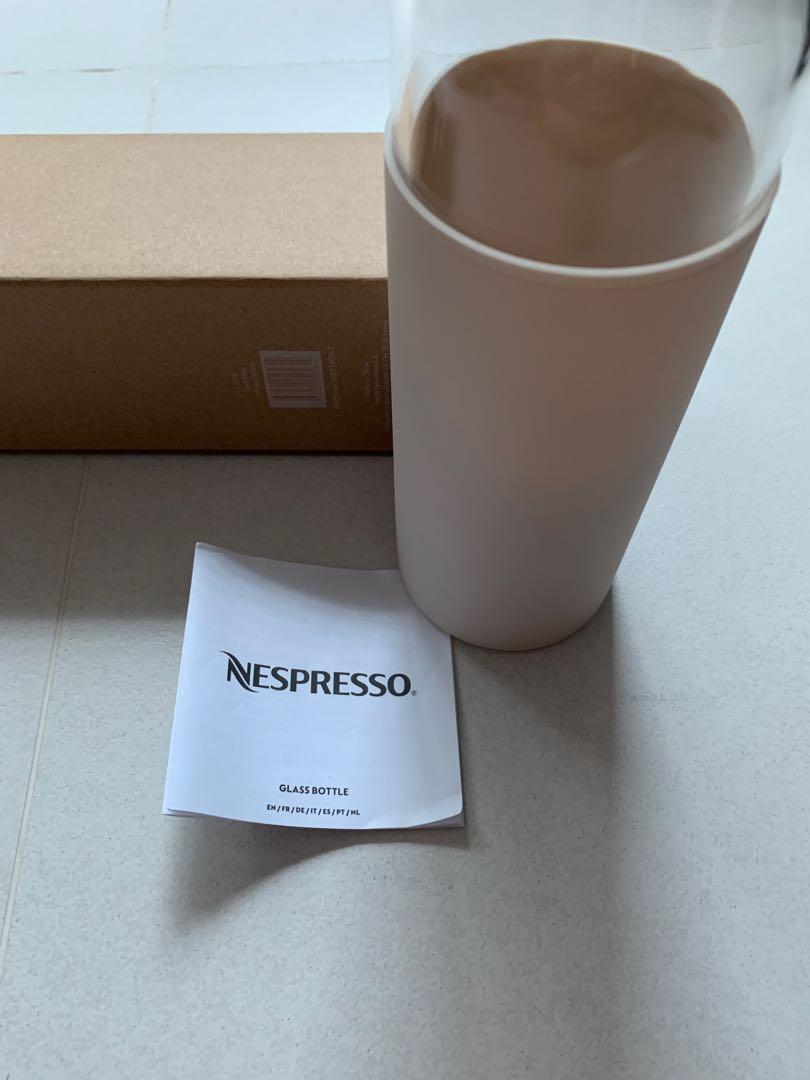 Nespresso Glass Bottle, Furniture & Home Living, Kitchenware ...