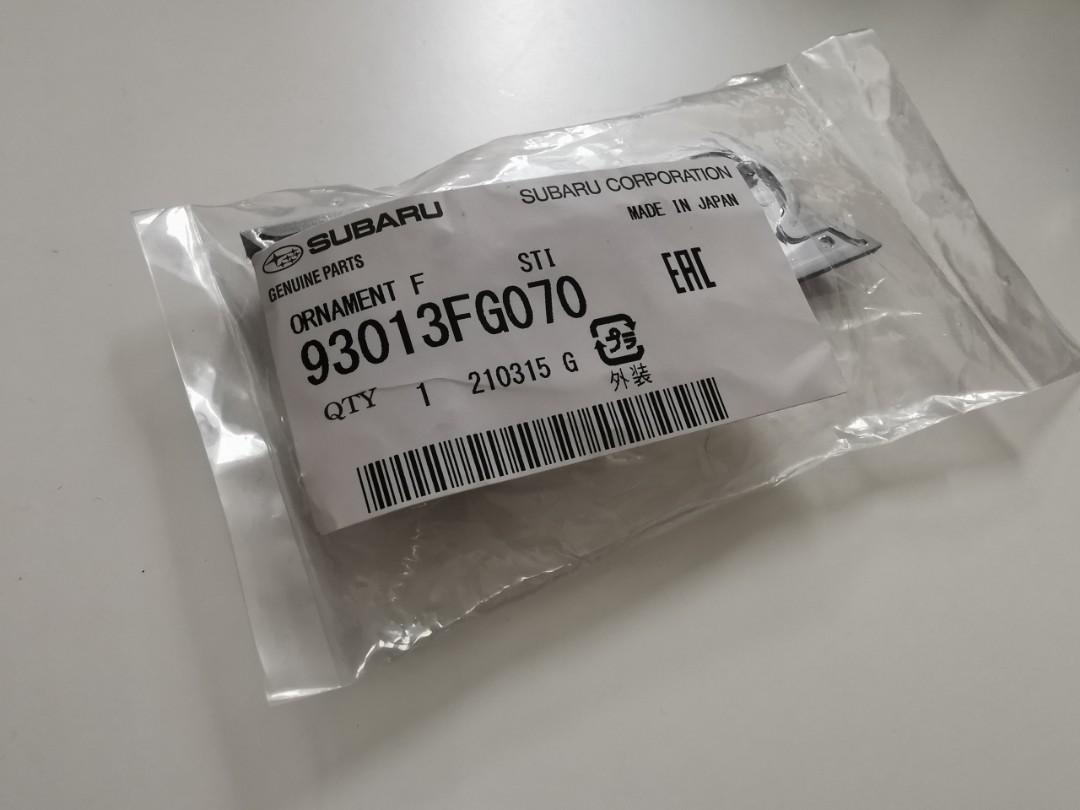Original Subaru STI Impreza WRX Front Grille Badge Emblem, Car ...