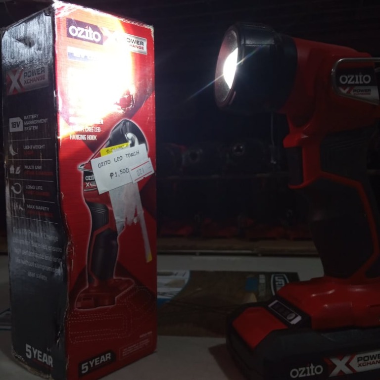 OZITO LED TORCH, Commercial & Industrial, Construction Tools ...