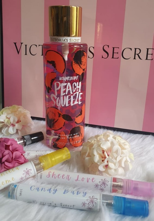 Peachy Squeeze Fragrance Mist Victoria’s Secret @ 250ml., Beauty ...