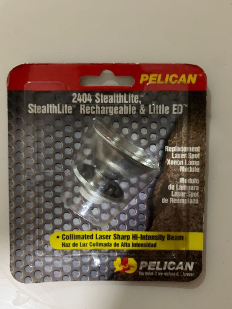 Pelican Torchlight Stealthlite and Little ED Bulb, Furniture & Home ...
