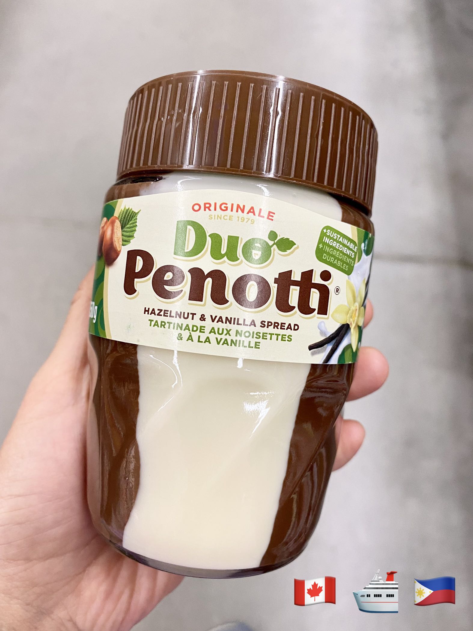 Penotti Hazelnut and Vanilla Spread, Food & Drinks, Packaged & Instant ...