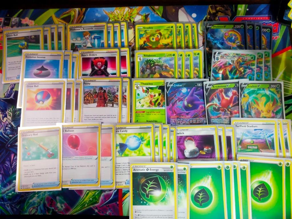 Pokemon TCG Dhelmise VMAX Deck, Hobbies & Toys, Toys & Games on Carousell