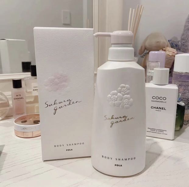 Pola Body Shampoo 500ml Sakura Garden Body Wash, Beauty & Personal Care, Bath & Body, Bath on ...