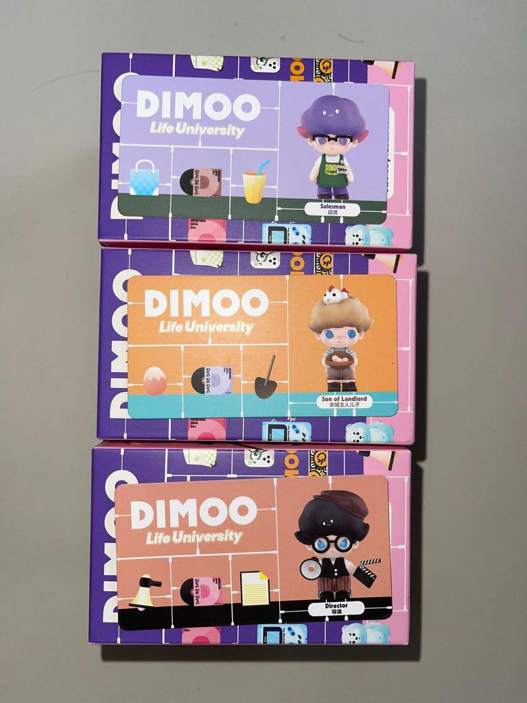 Popmart Dimoo Life University Series Blind Box Figurines, Hobbies ...