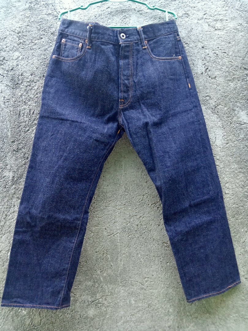 Red tornado selvedge jeans, Men's Fashion, Bottoms, Jeans on Carousell