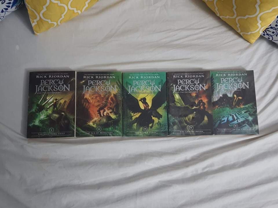 Rick Riordan set, Hobbies & Toys, Books & Magazines, Fiction & Non ...