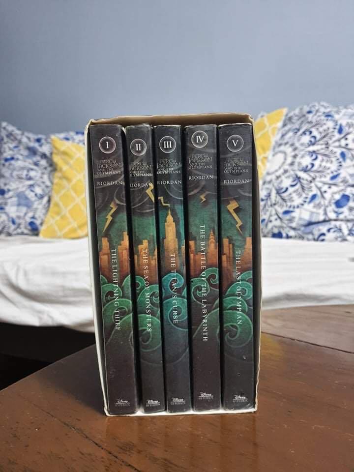 Rick Riordan set, Hobbies & Toys, Books & Magazines, Fiction & Non ...