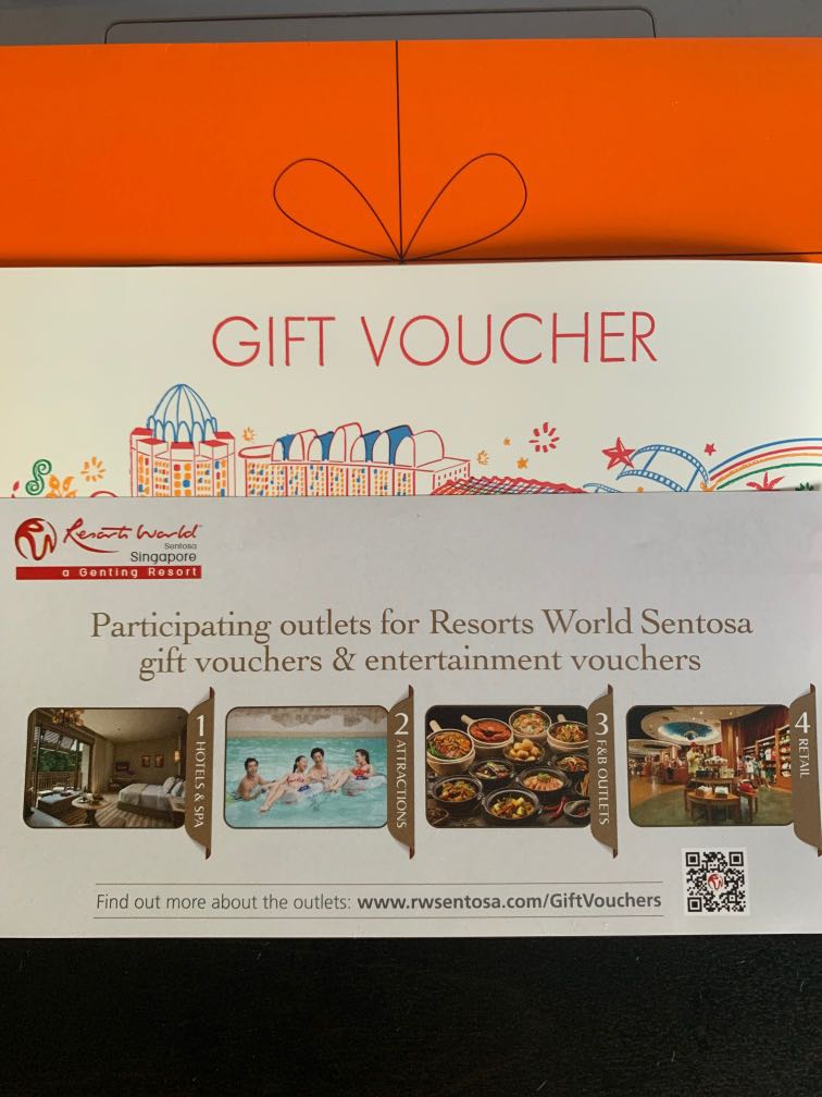 RWS Vouchers (worth $100), Tickets & Vouchers, Vouchers on Carousell