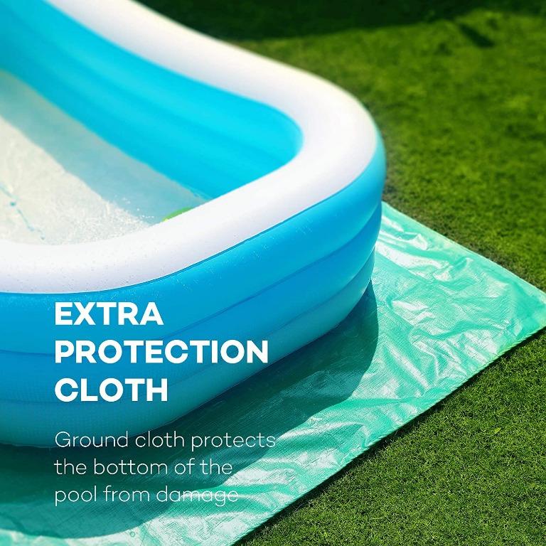 Sable Inflatable Pool, Family Swim Center Pool for Kids, Adults ...