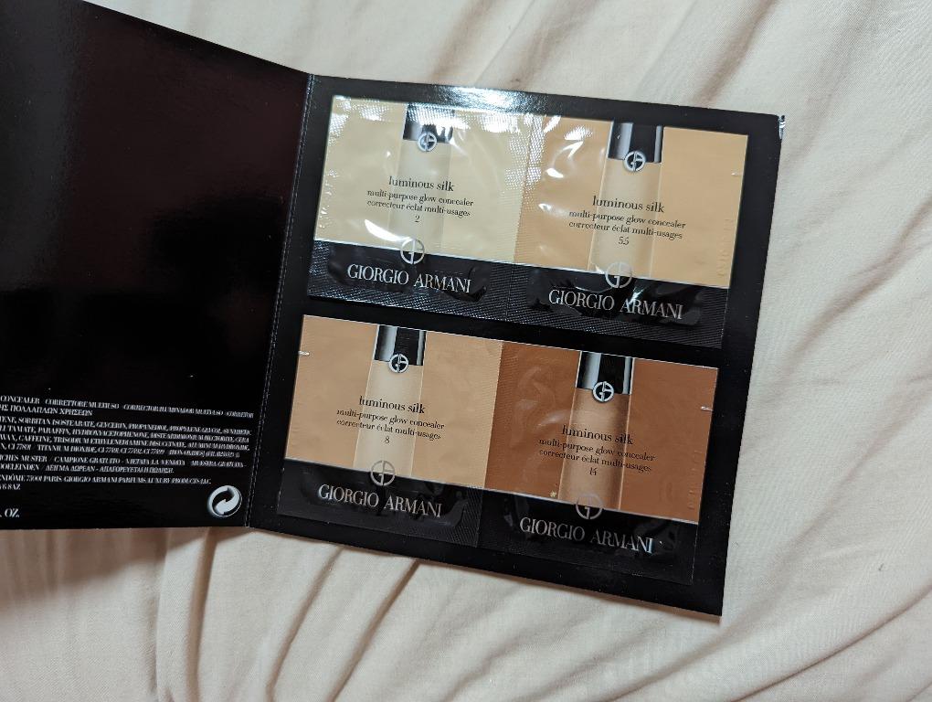 {Sample} Giorgio Armani Luminous Silk Multi-Purpose Glow Concealer ...