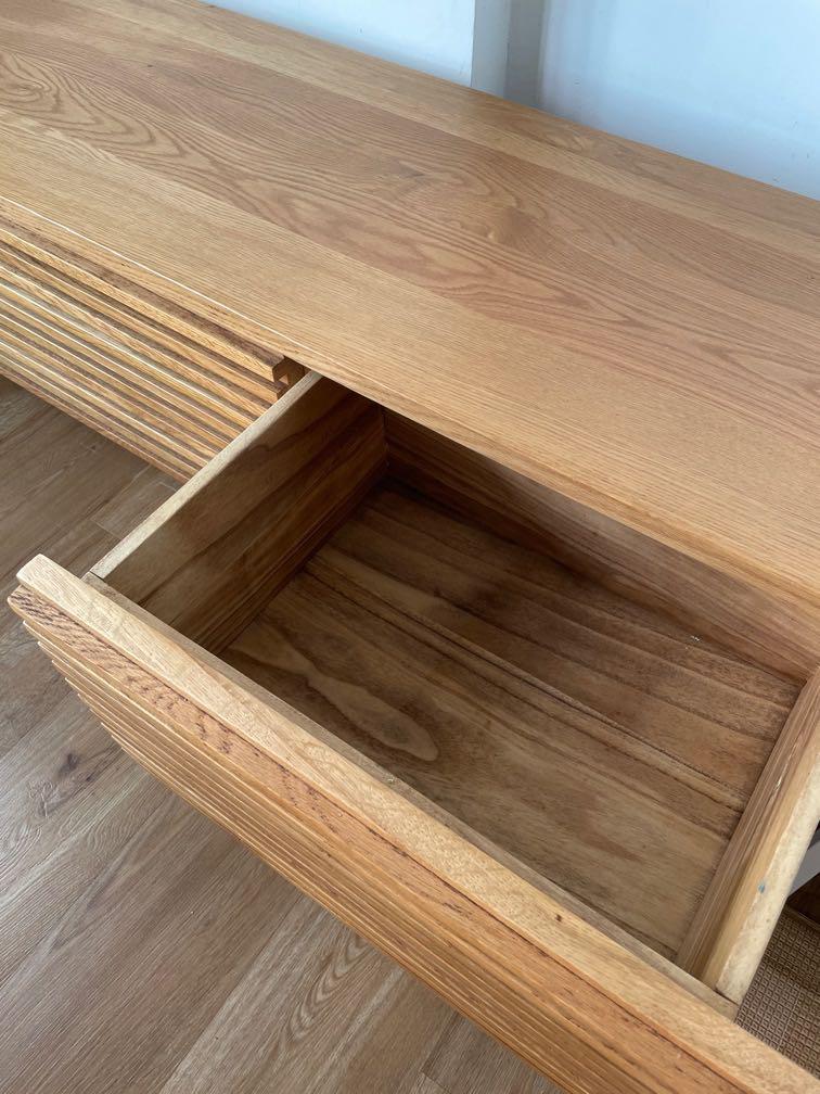 Scandi TV console, Furniture & Home Living, Furniture, TV Consoles on ...