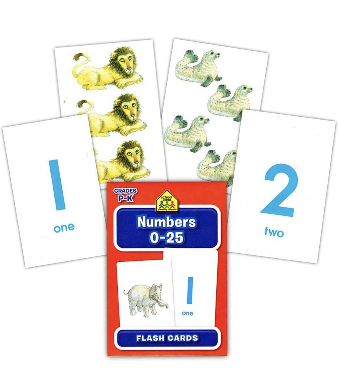 School Zone Flash Cards Super Pack Learning Toddler, Hobbies & Toys ...