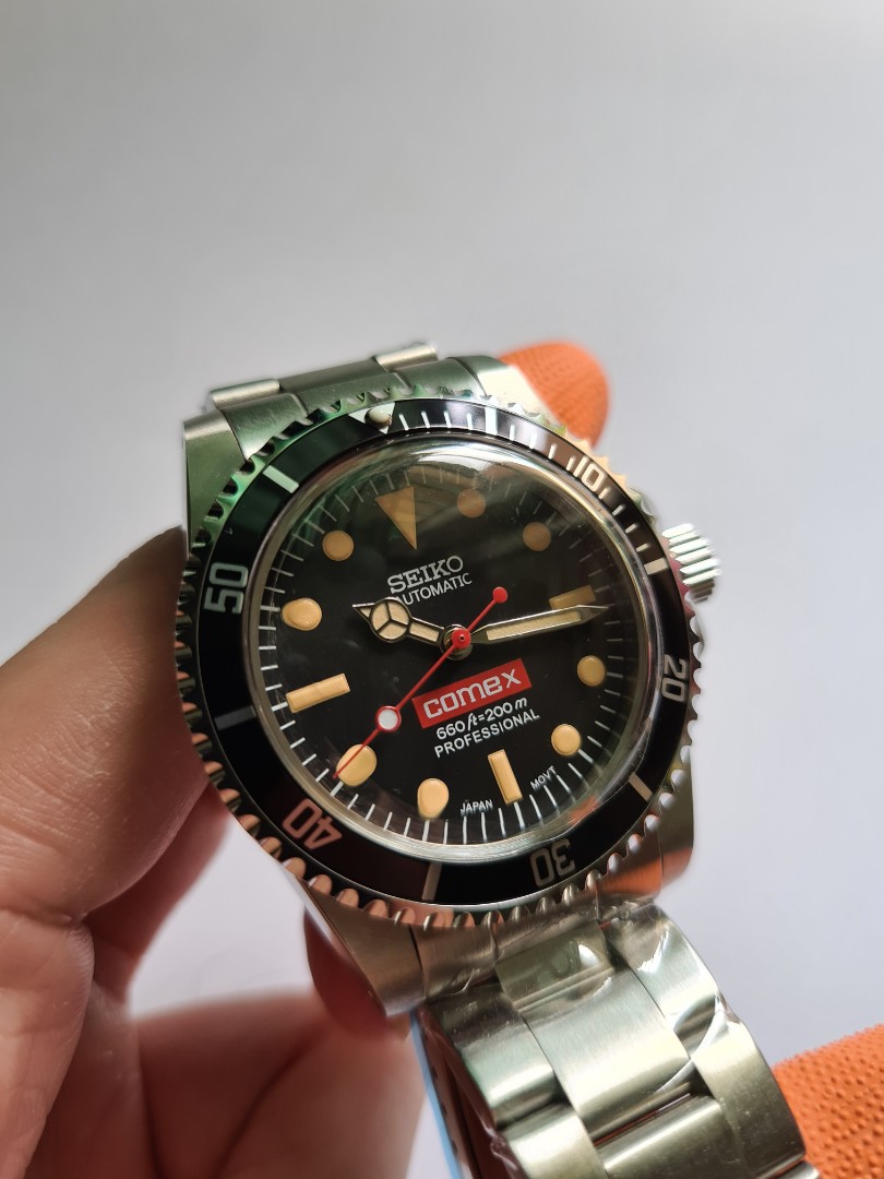 Seiko Comex Mod v2, Men's Fashion, Watches & Accessories, Watches on ...