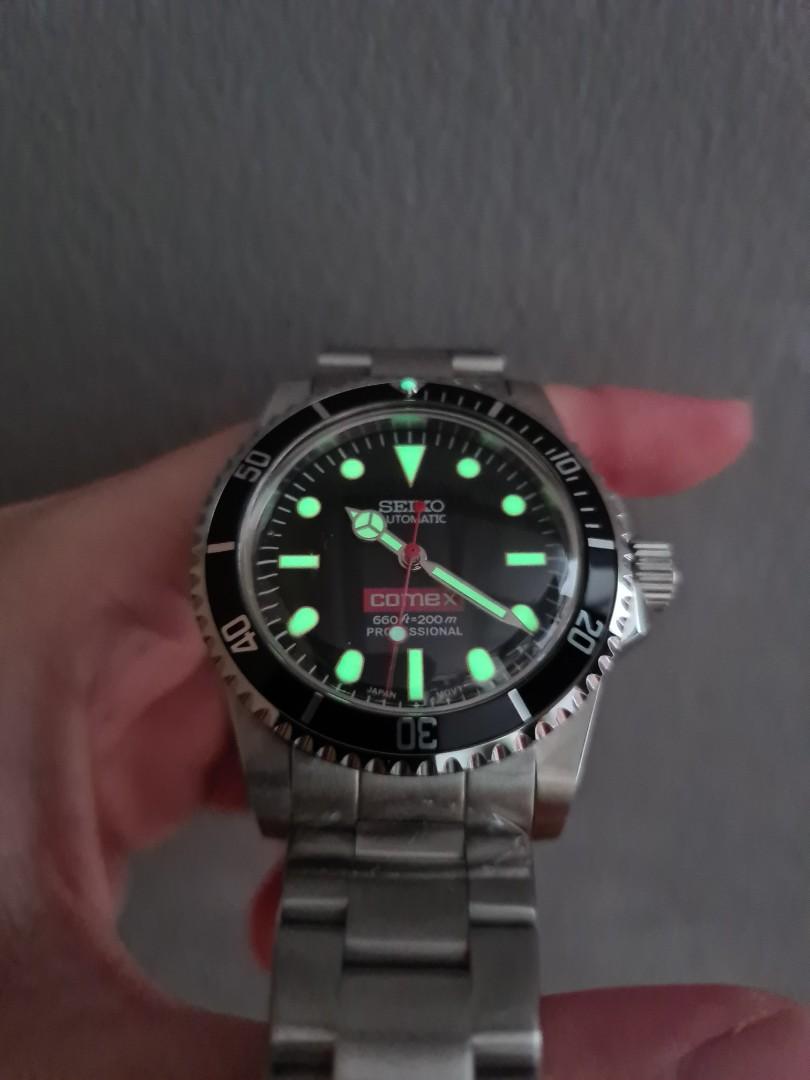 Seiko Comex Mod v2, Men's Fashion, Watches & Accessories, Watches on ...