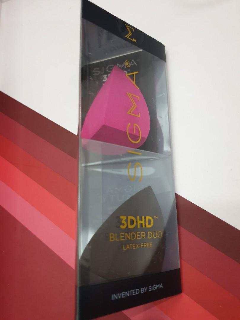 SIGMA BEAUTY 3DHD BLENDER DUO SPONGE, Beauty & Personal Care, Face ...